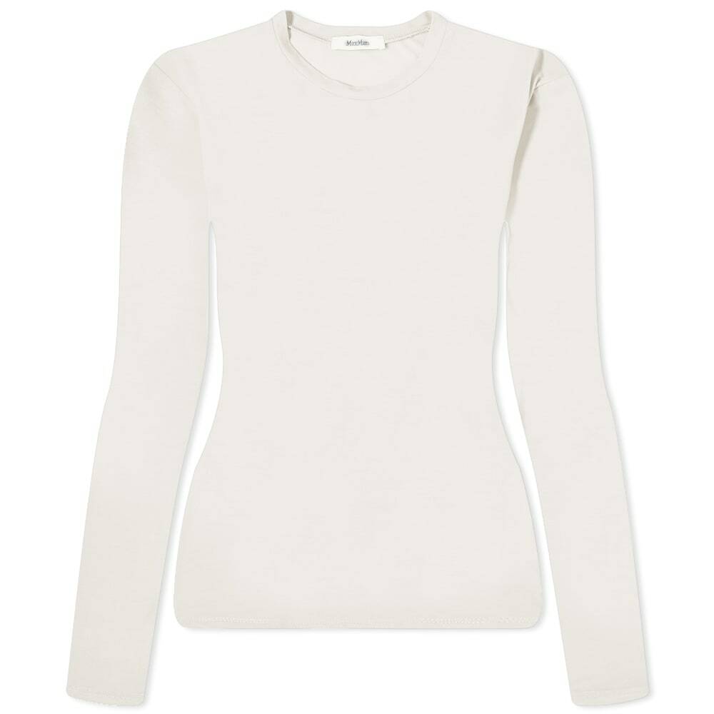 Max Mara Women's Gazza Crew Neck Top in Silk Max Mara