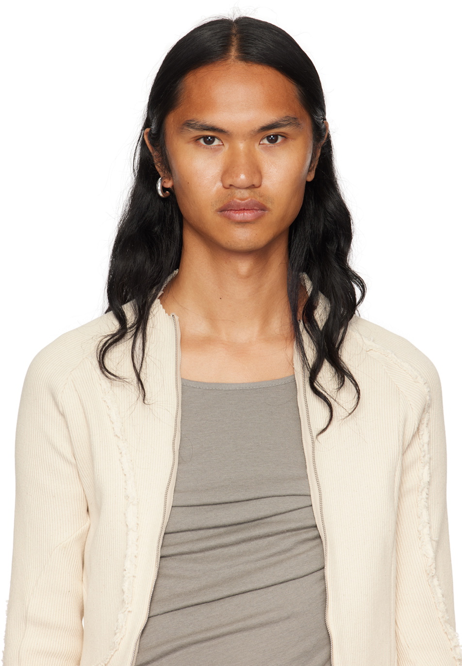 Innerraum Silver Mono Spike Single Earring Innerraum