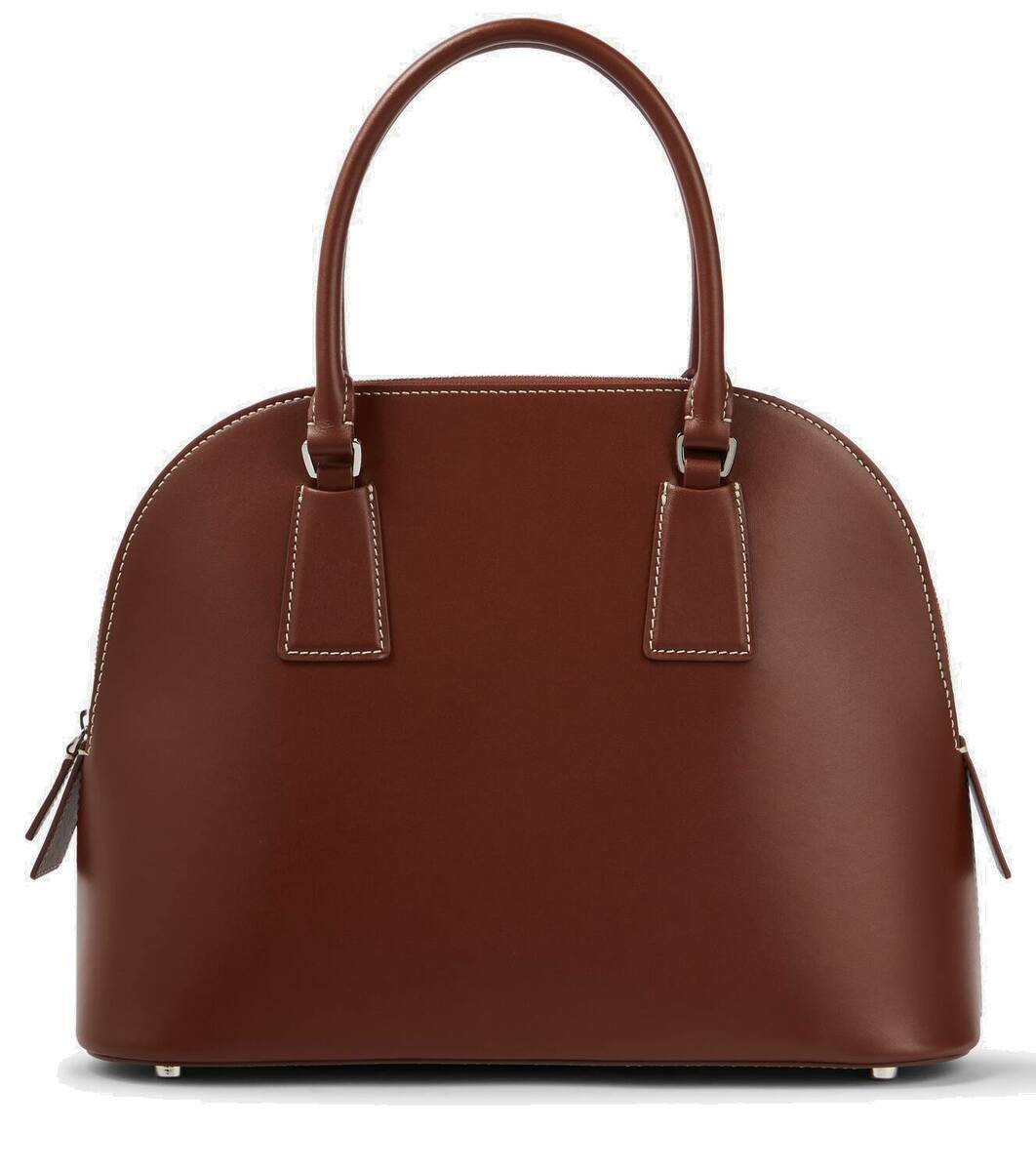The Row Nina Small leather tote bag The Row
