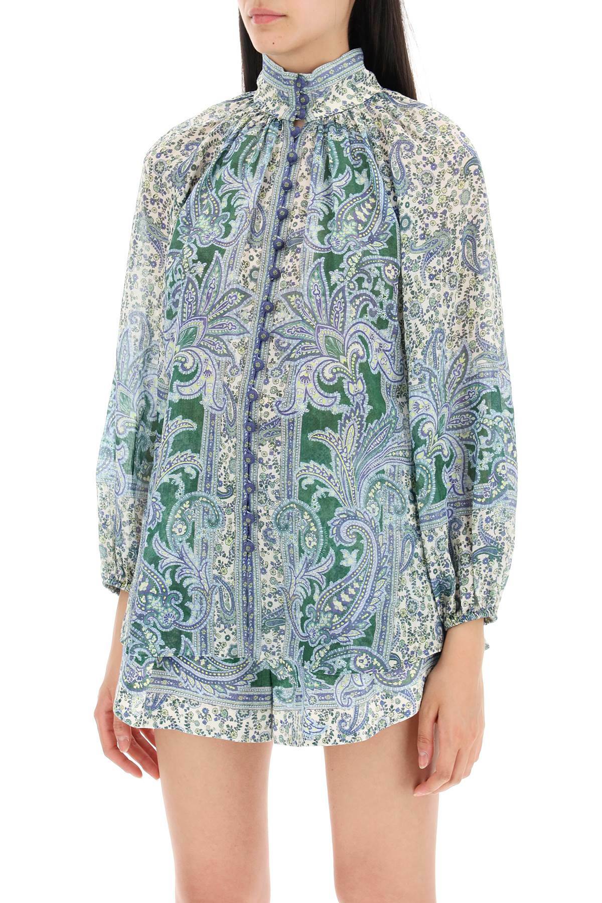 ZIMMERMANN billowy ottie bl Blue Zimmermann