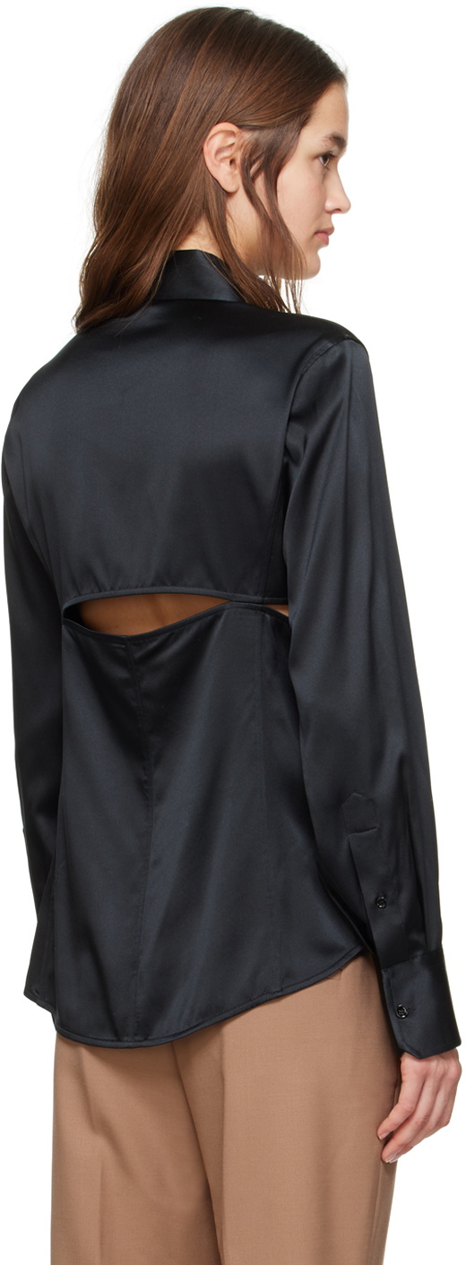 Helmut Lang Black Slash Shirt Helmut Lang