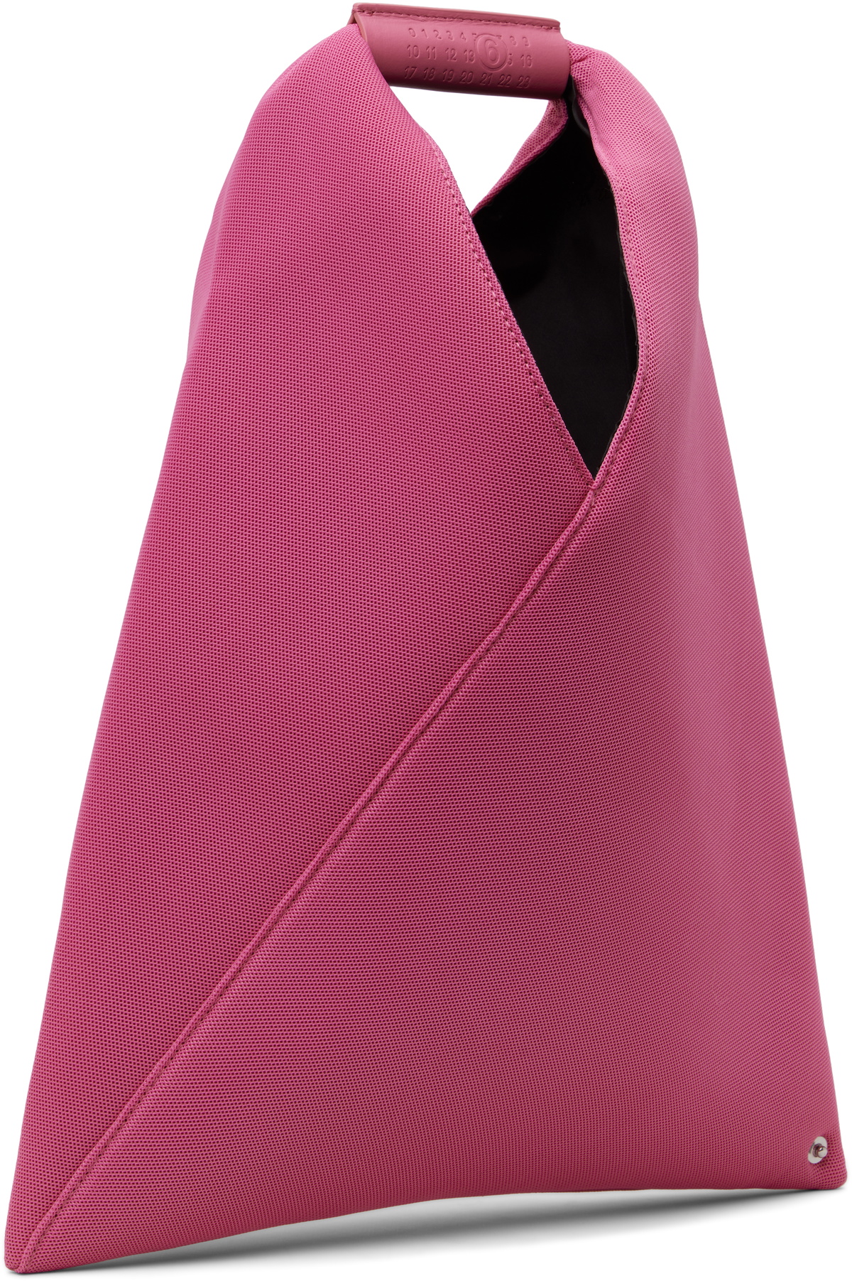 MM6 Maison Margiela Kids Pink Triangle Classic Small Tote MM6 Maison ...