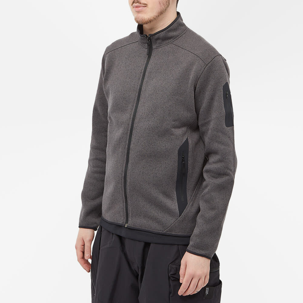 Arc'teryx Men's Covert Cardigan in Black Heather Arc'teryx