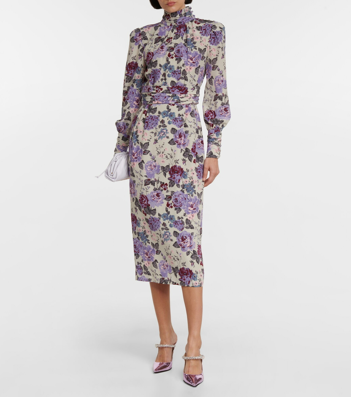 Jimmy Choo - Bing 100 metallic leather mules Jimmy Choo