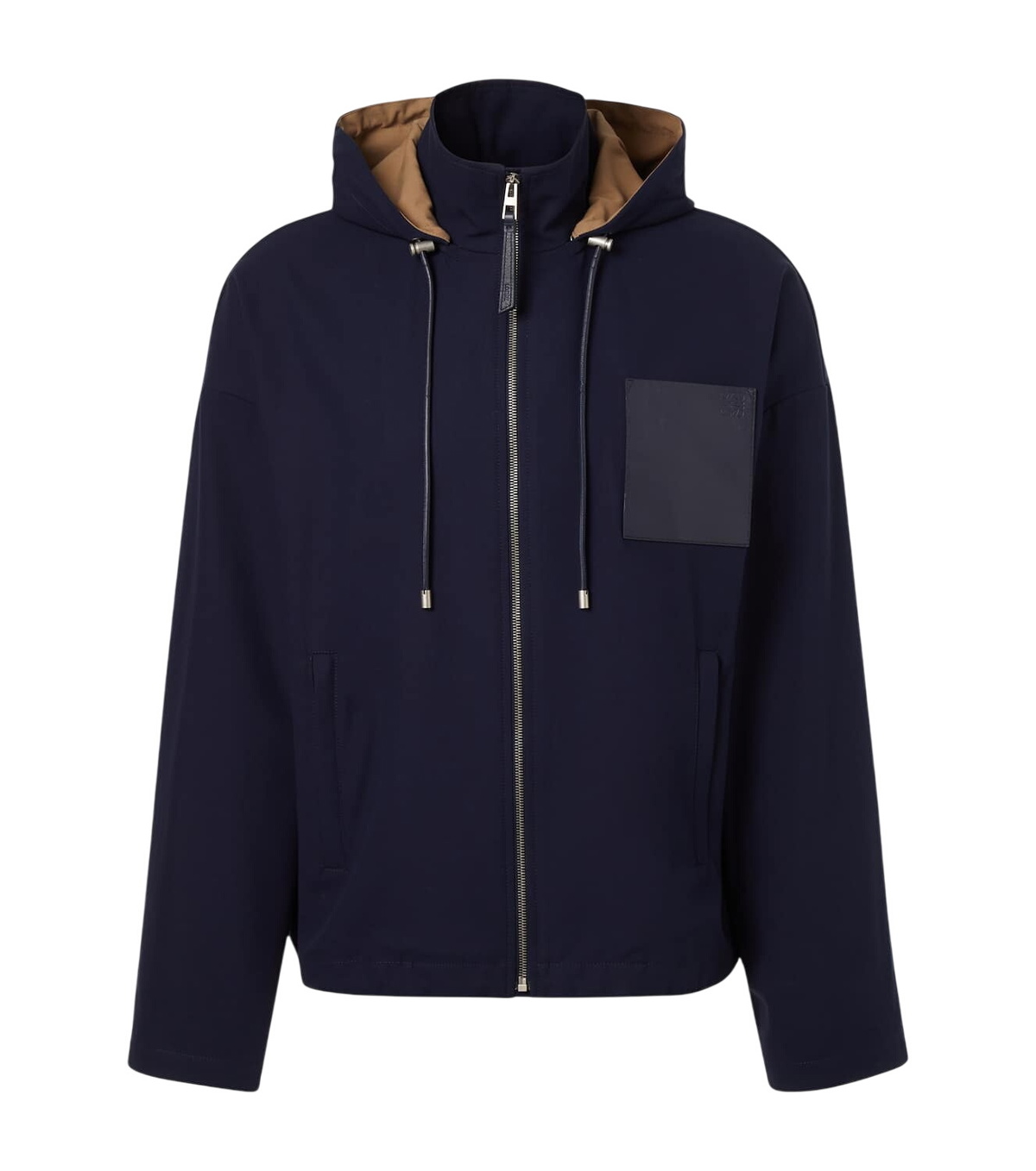 Loewe Hooded cotton twill jacket Loewe