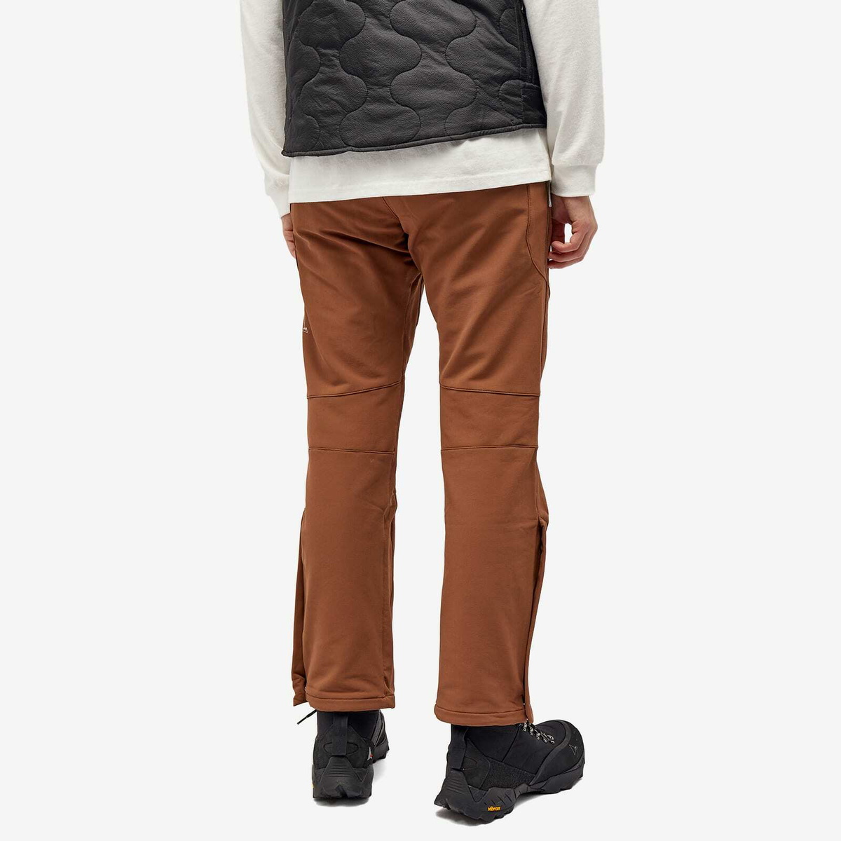 ROA Men's Technical Softshell Trousers in Brown ROA