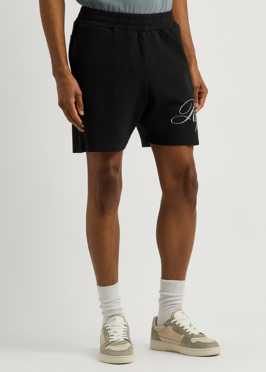 Represent Owners' Club Cotton-mesh Shorts Black Represent