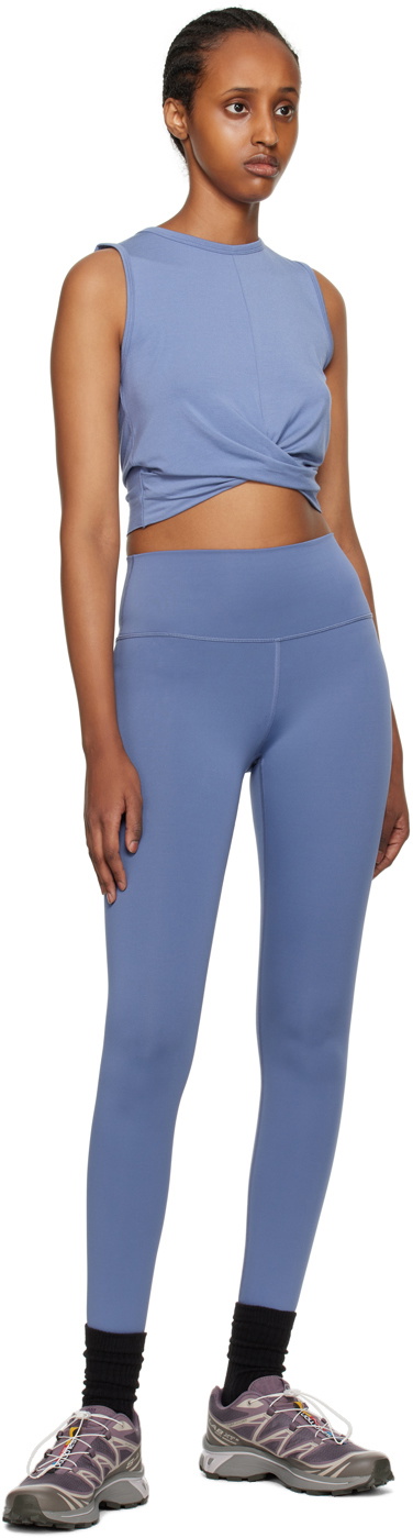 Alo Blue High-Rise Leggings Aloye