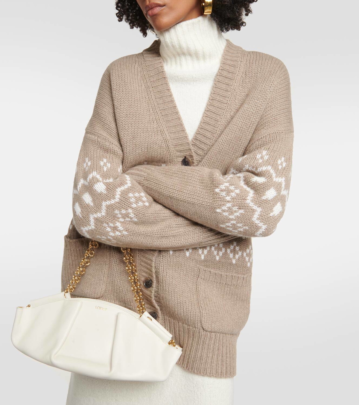 Lisa Yang Greyson Fair Isle cashmere cardigan Lisa Yang