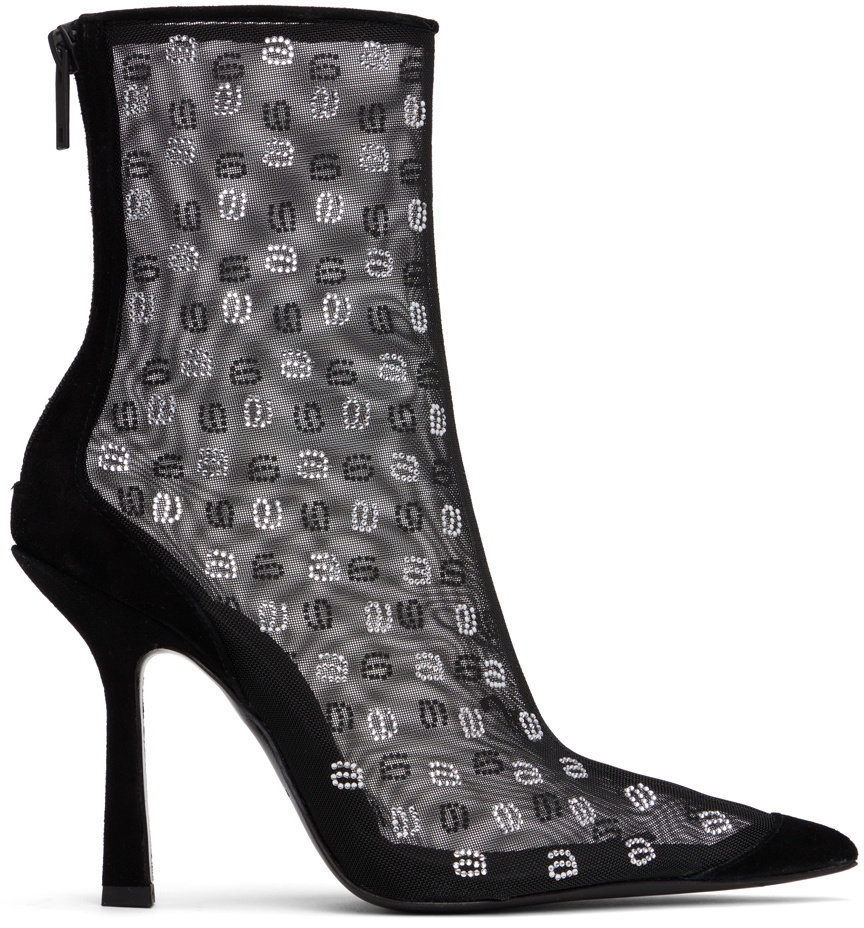 Alexander Wang Black Delphine 105 Ankle Boots Alexander Wang