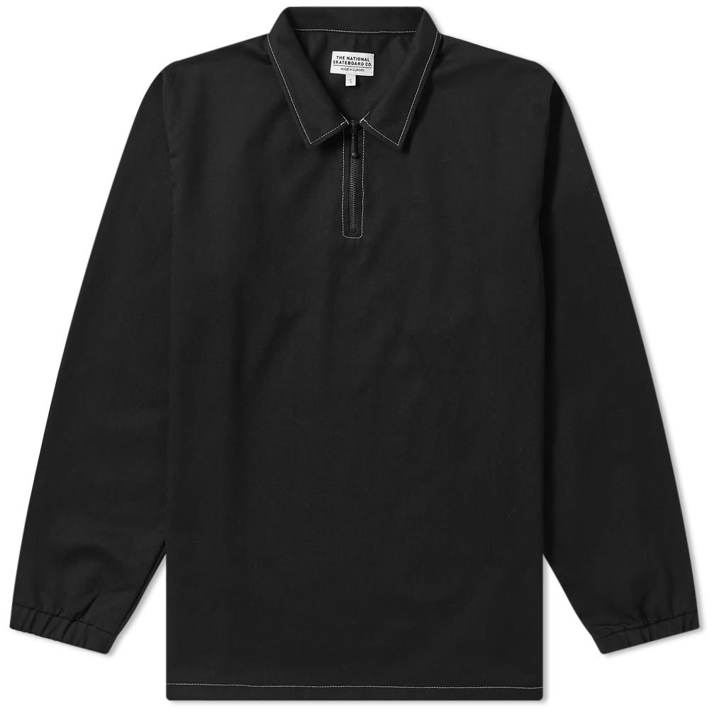 The National Skateboard Co. Quarter Zip Shirt The National Skateboard Co.