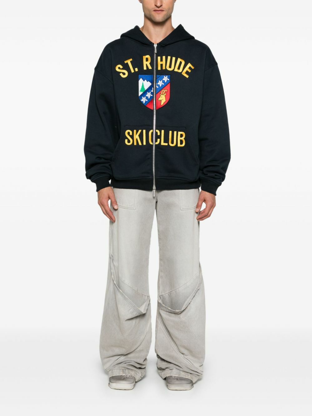 RHUDE Embroidered Hoodie Rhude