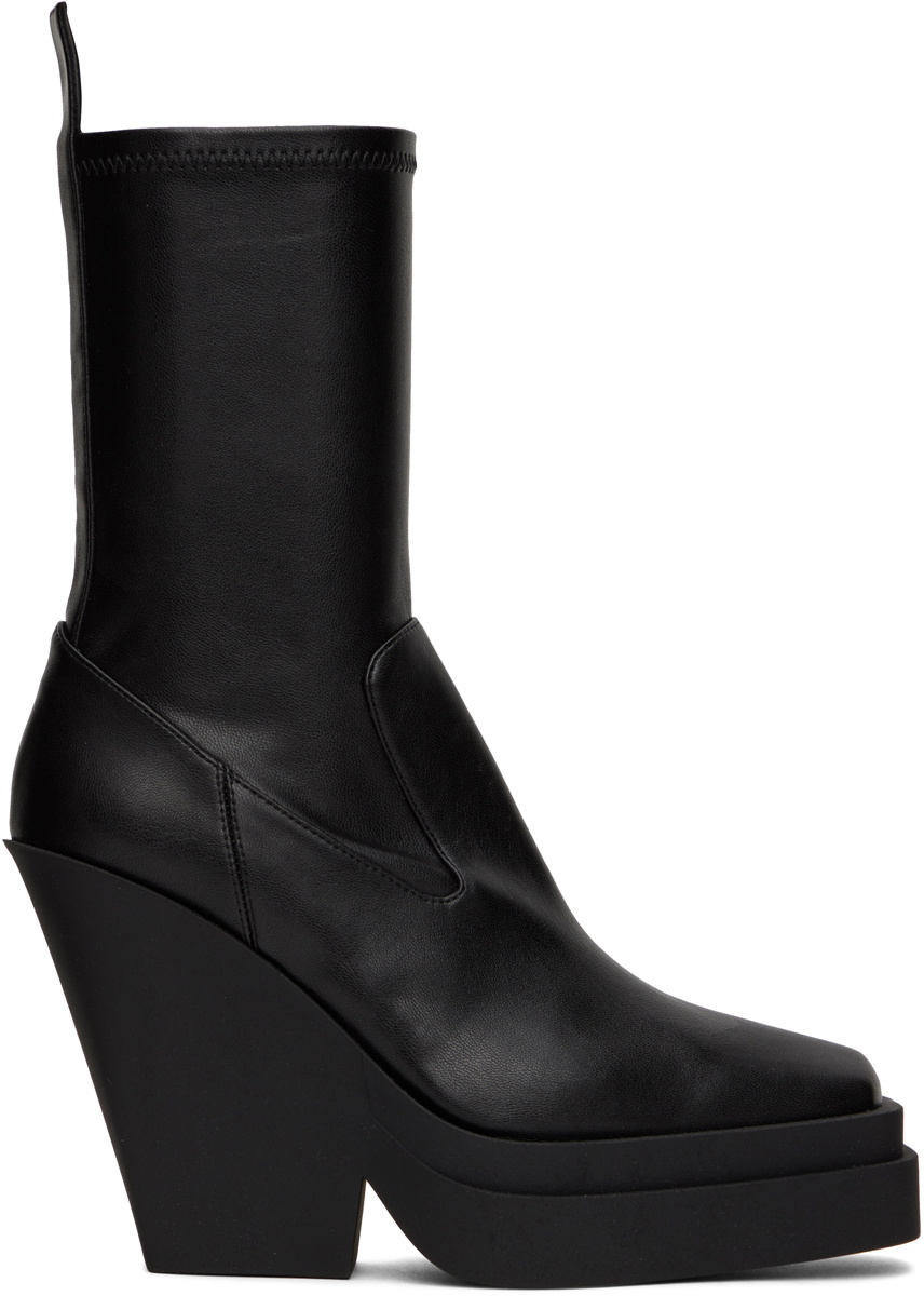 GIABORGHINI Black Gia 15 Boots Gia Borghini