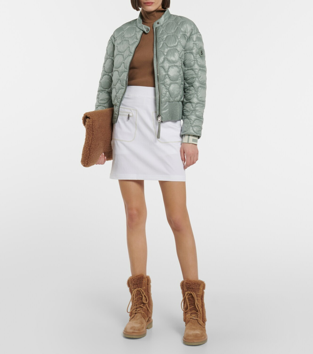 Bogner - Rosy quilted bomber jacket Bogner