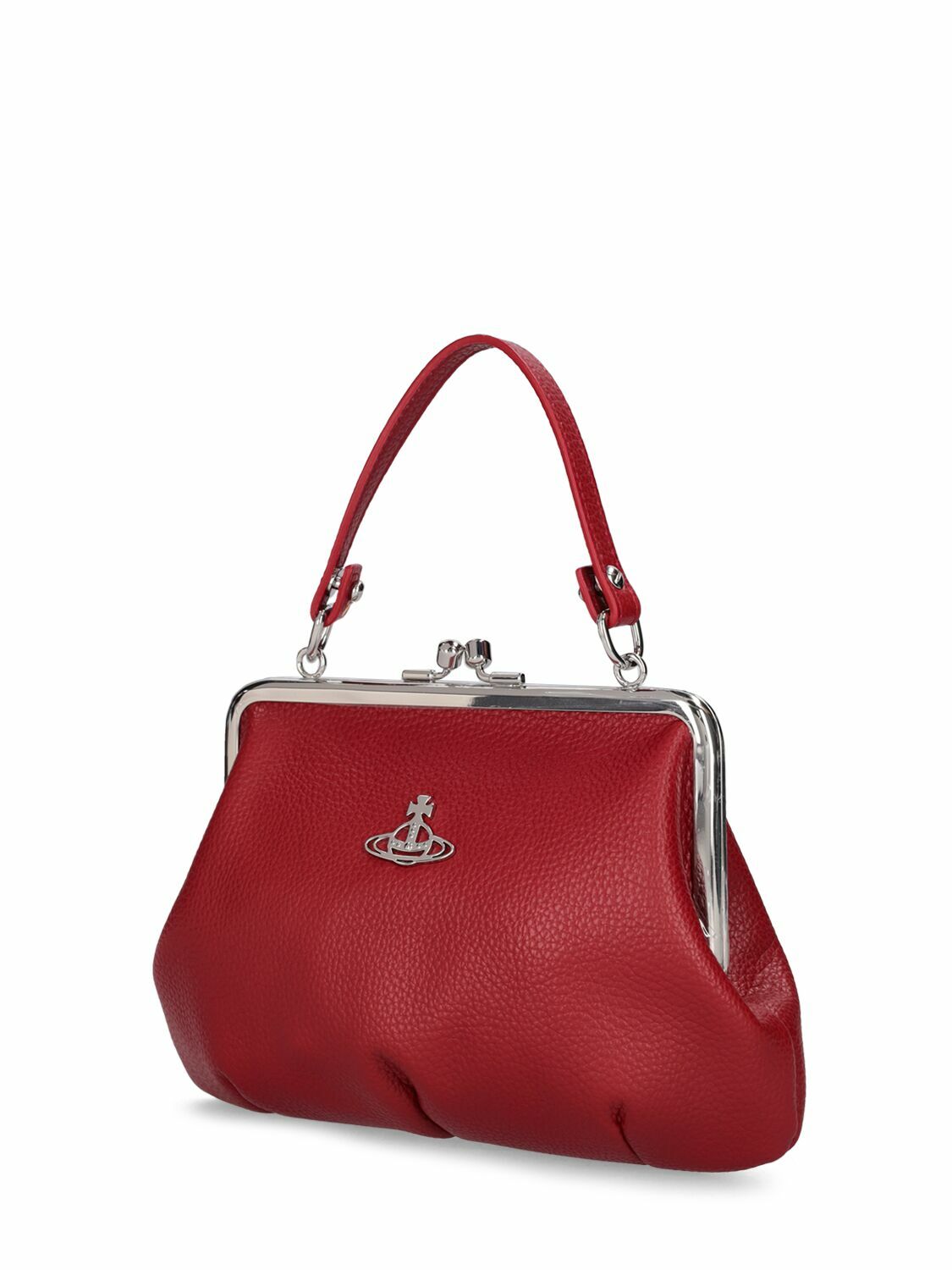 VIVIENNE WESTWOOD - Granny Frame Grained Faux Leather Bag Vivienne Westwood