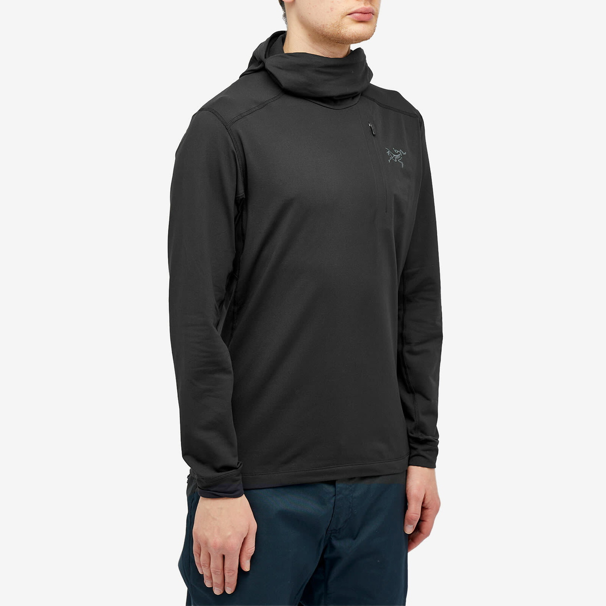 Arc'teryx Men's Rhoi LT Hoodie in Black Arc'teryx