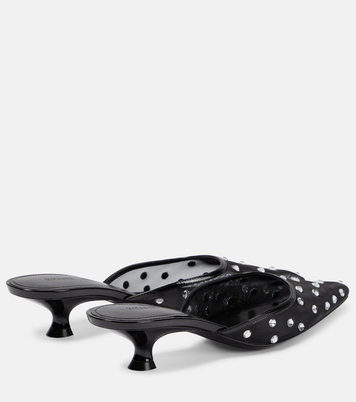 Khaite Minna embellished mules Khaite