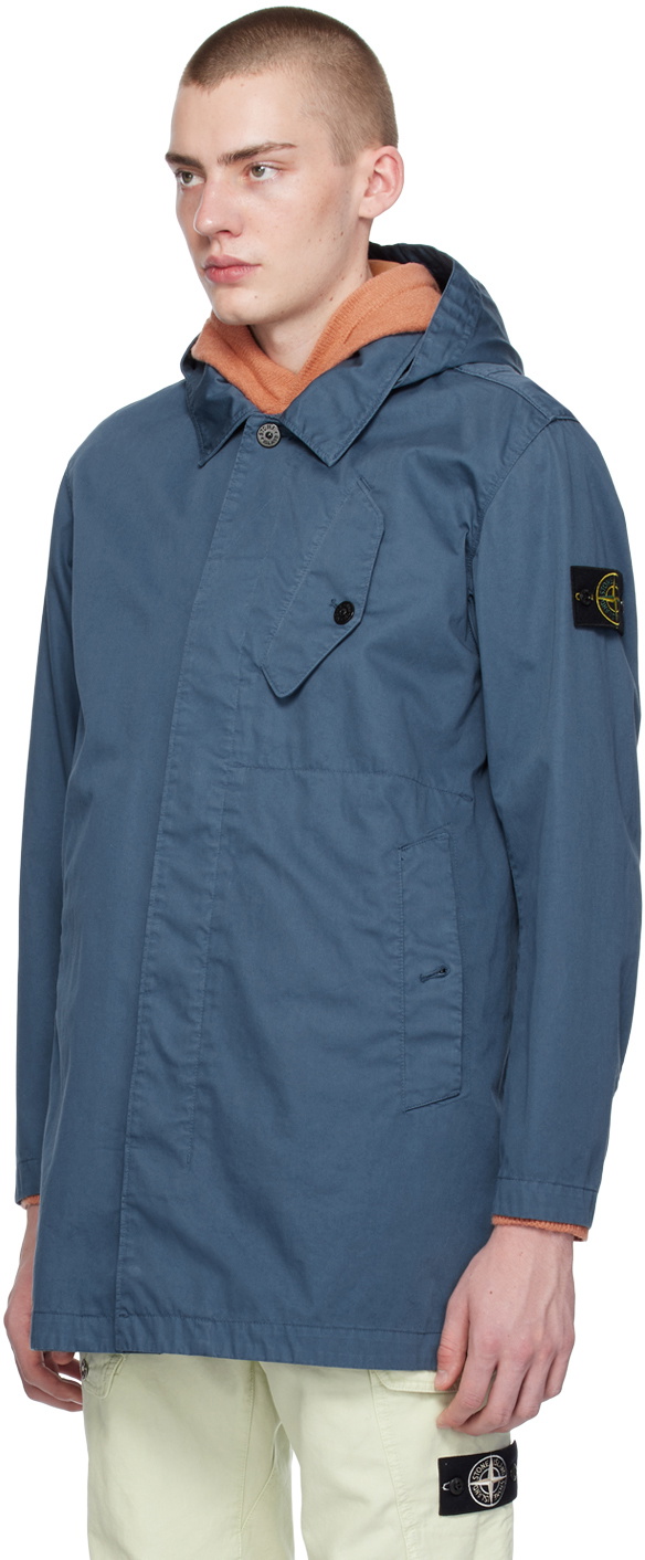 Stone Island Blue Patch Coat Stone Island