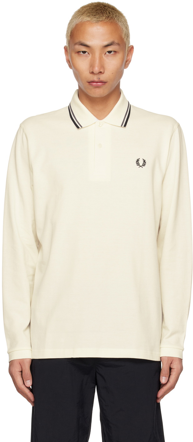 Fred Perry White M1212 Polo Fred Perry