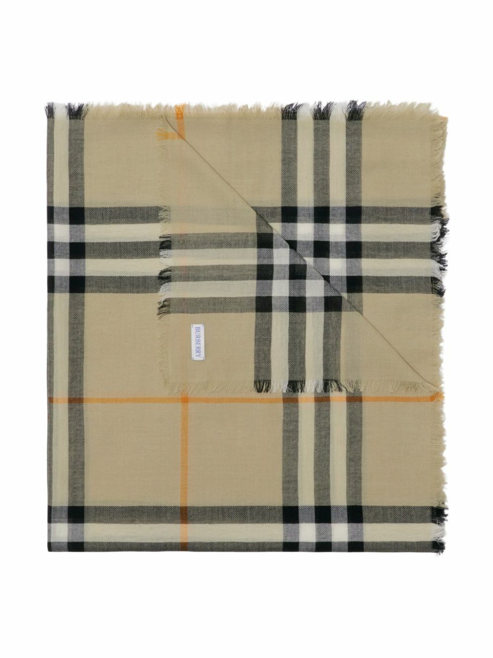 BURBERRY - Logo Scarf Burberry