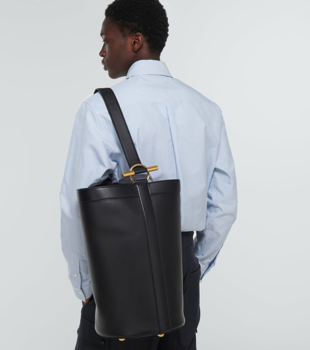 Bottega Veneta - Large leather bucket bag Bottega Veneta