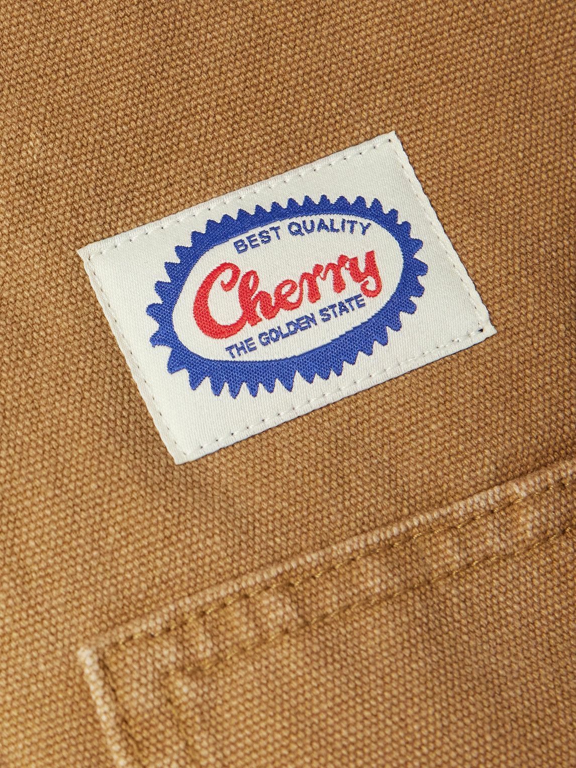 Cherry Los Angeles - Mechanic Printed Cotton-Canvas Trucker Jacket ...