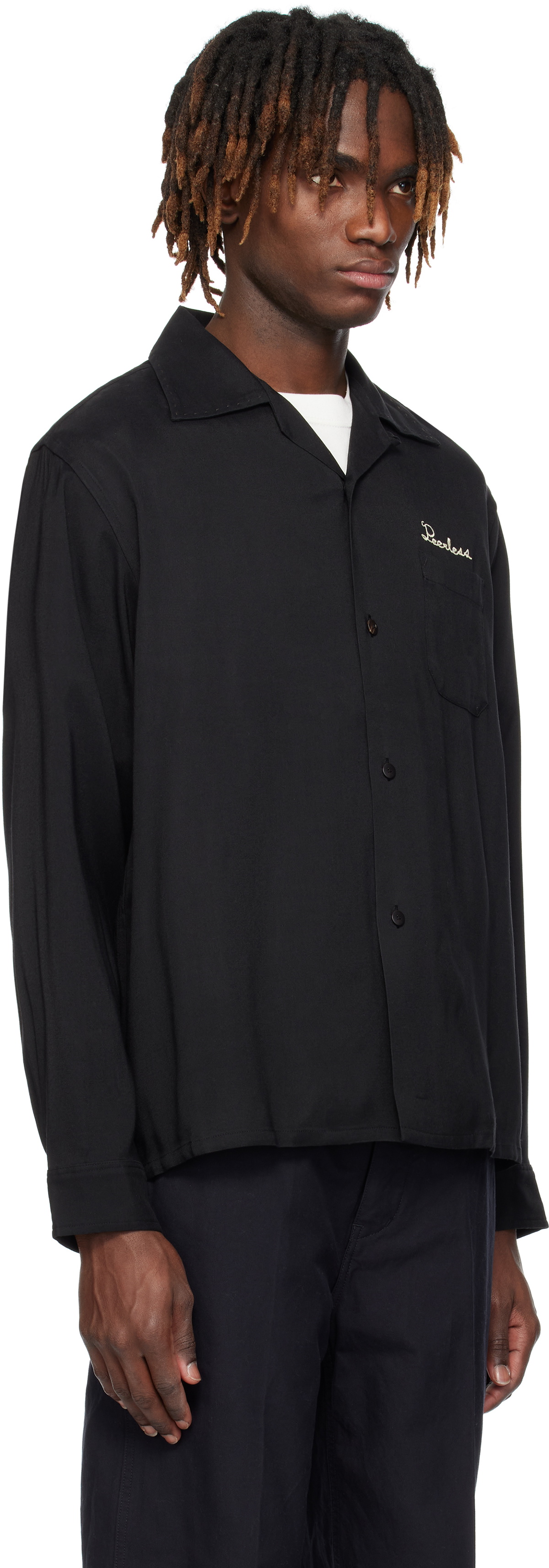 visvim Black Keesey SP L/S Shirt Visvim