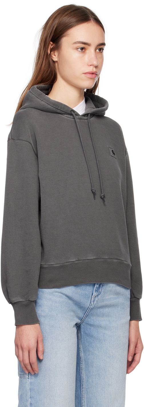 Carhartt Work In Progress Gray Nelson Hoodie Carhartt WIP