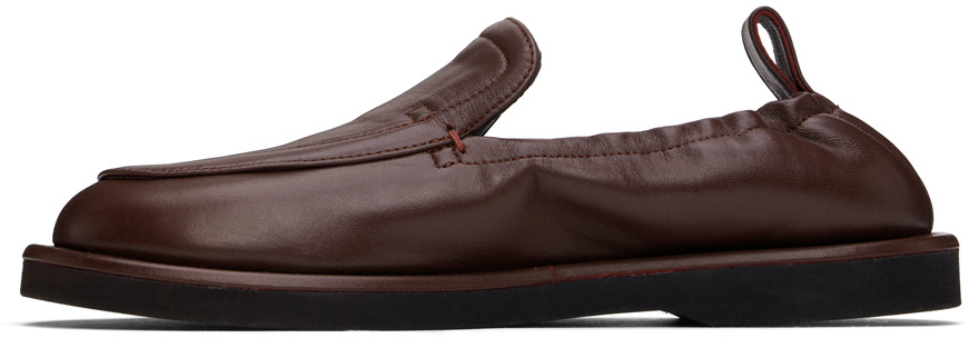 Studio Nicholson Burgundy Donovan Loafers Studio Nicholson
