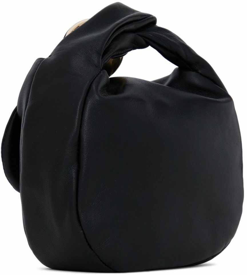 Jil Sander Black Small Sphere Pouch Jil Sander