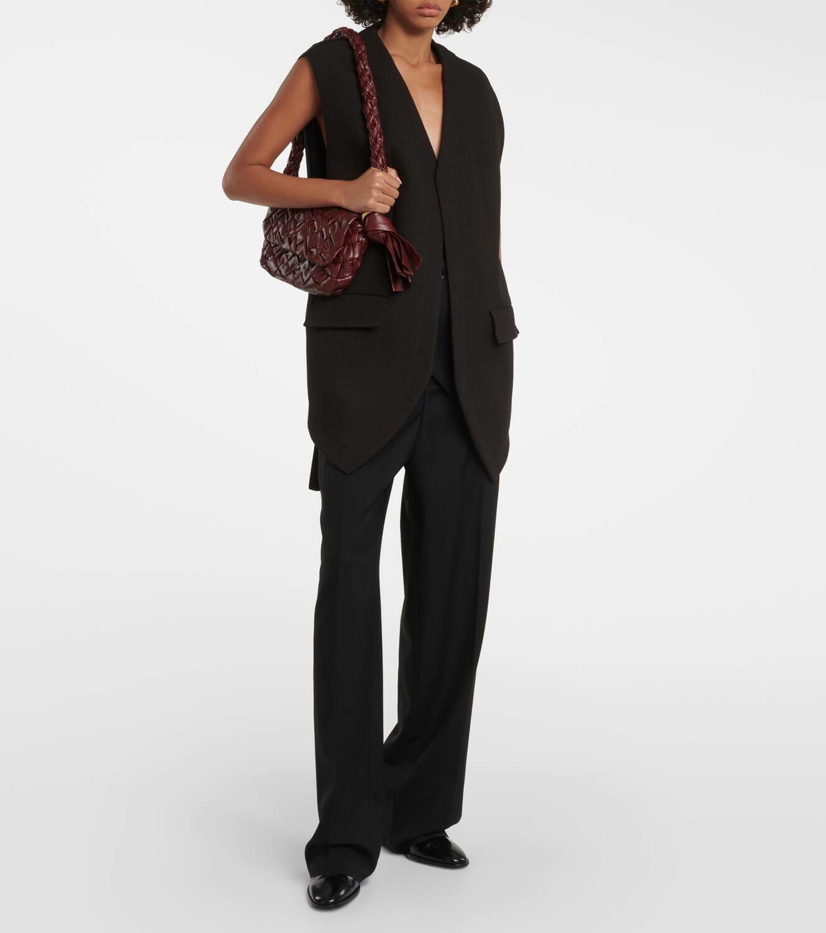 Bottega Veneta Kalimero Citta Small leather shoulder bag Bottega Veneta