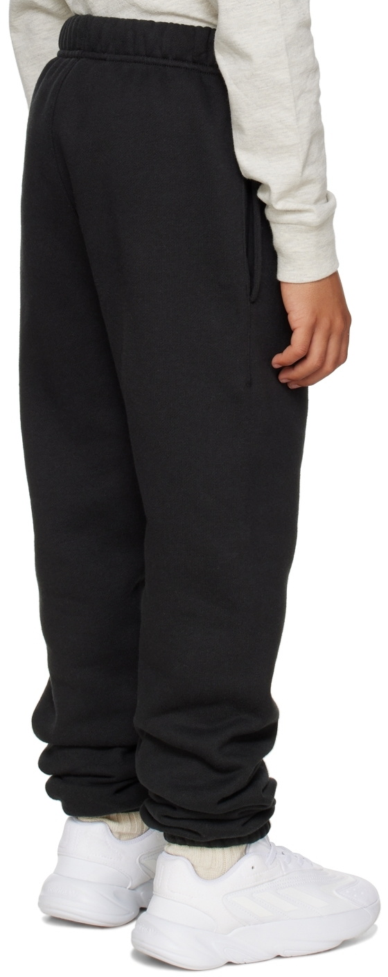 Essentials Kids Black Drawstring Lounge Pants Essentials