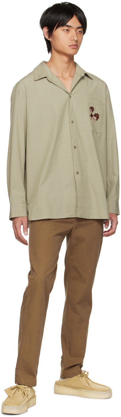 ADISH Green Wared Shirt ADISH
