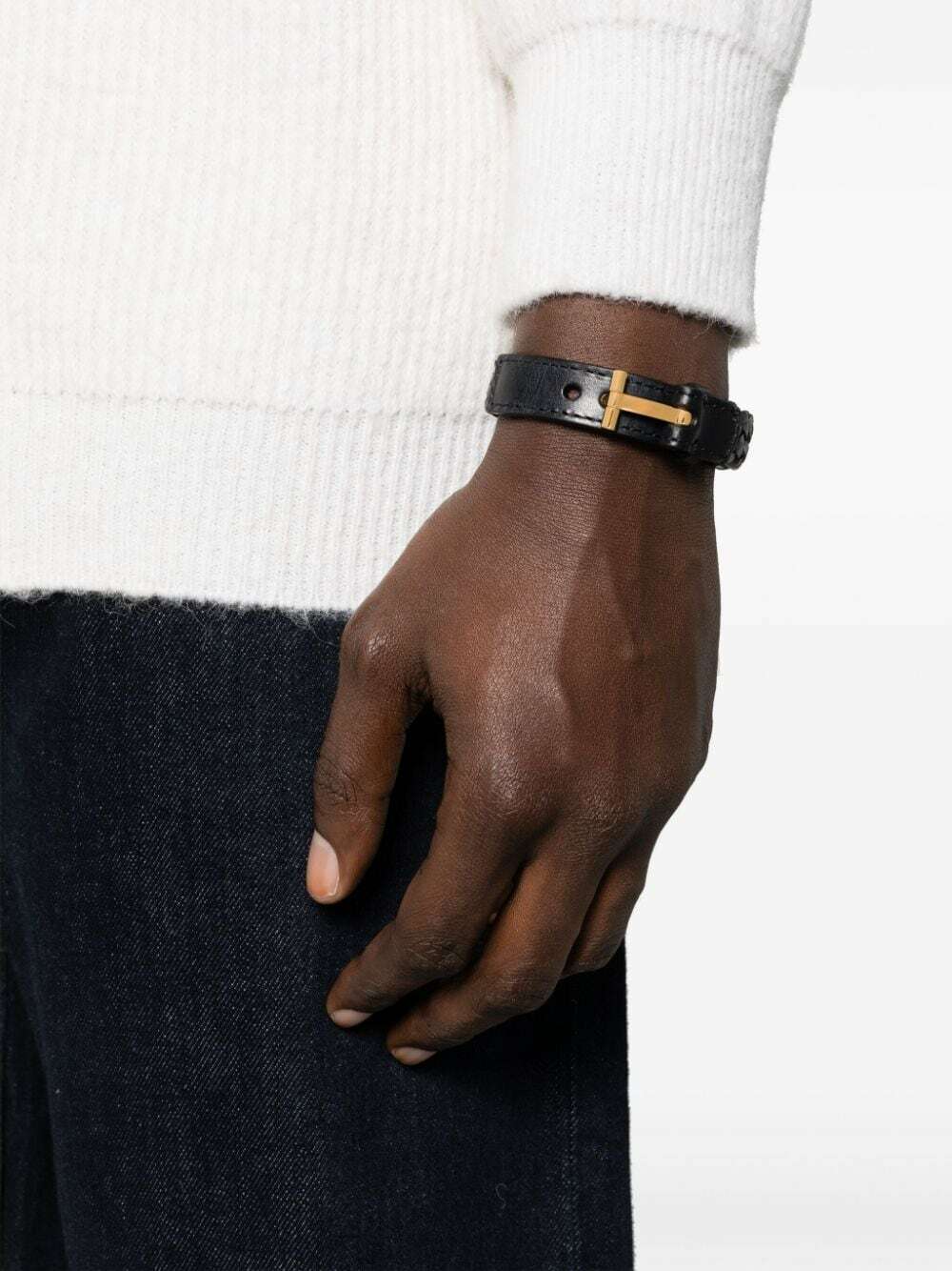 TOM FORD - Leather Bracelet TOM FORD