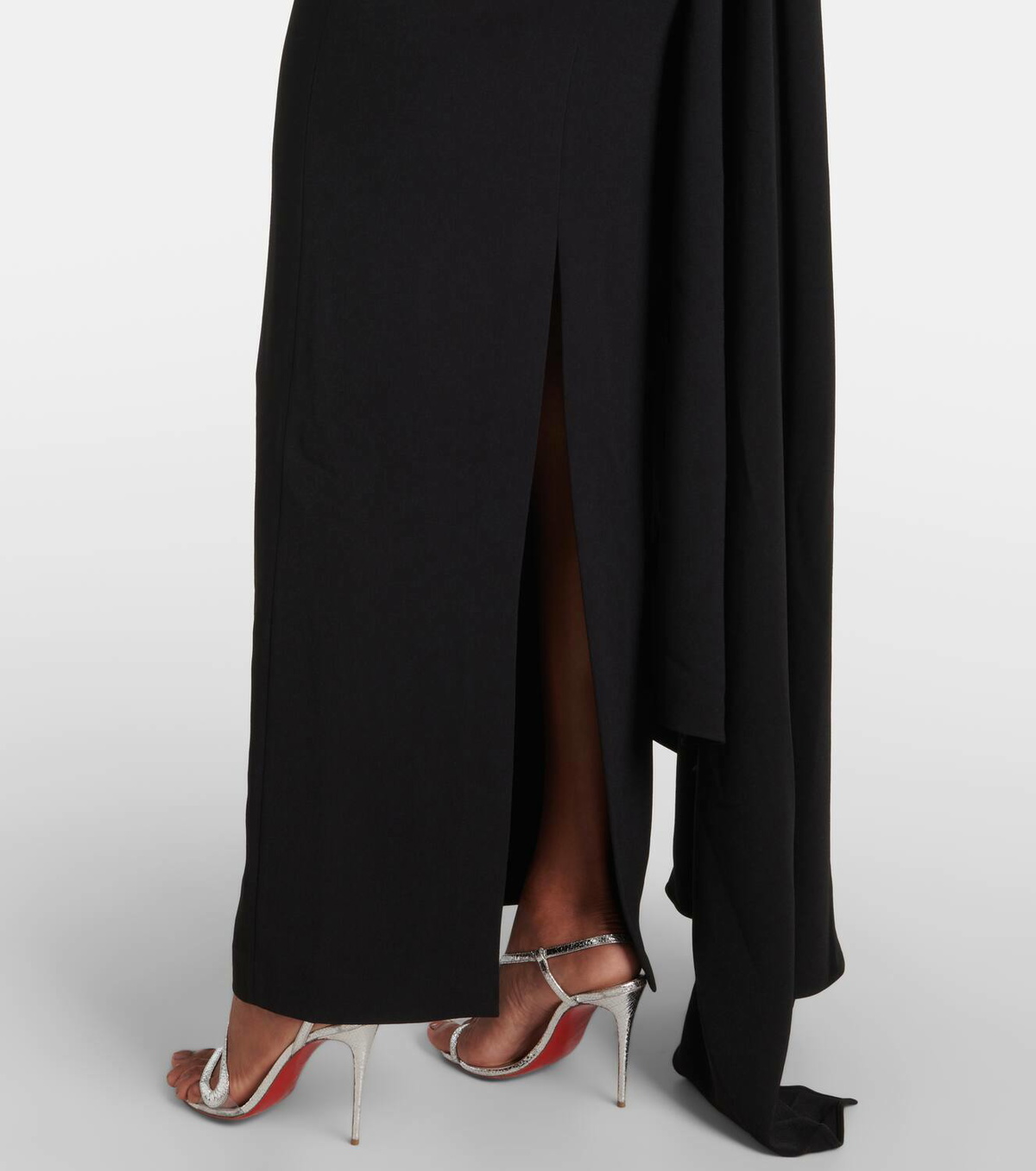 Solace London Daria one-shoulder gown Solace London