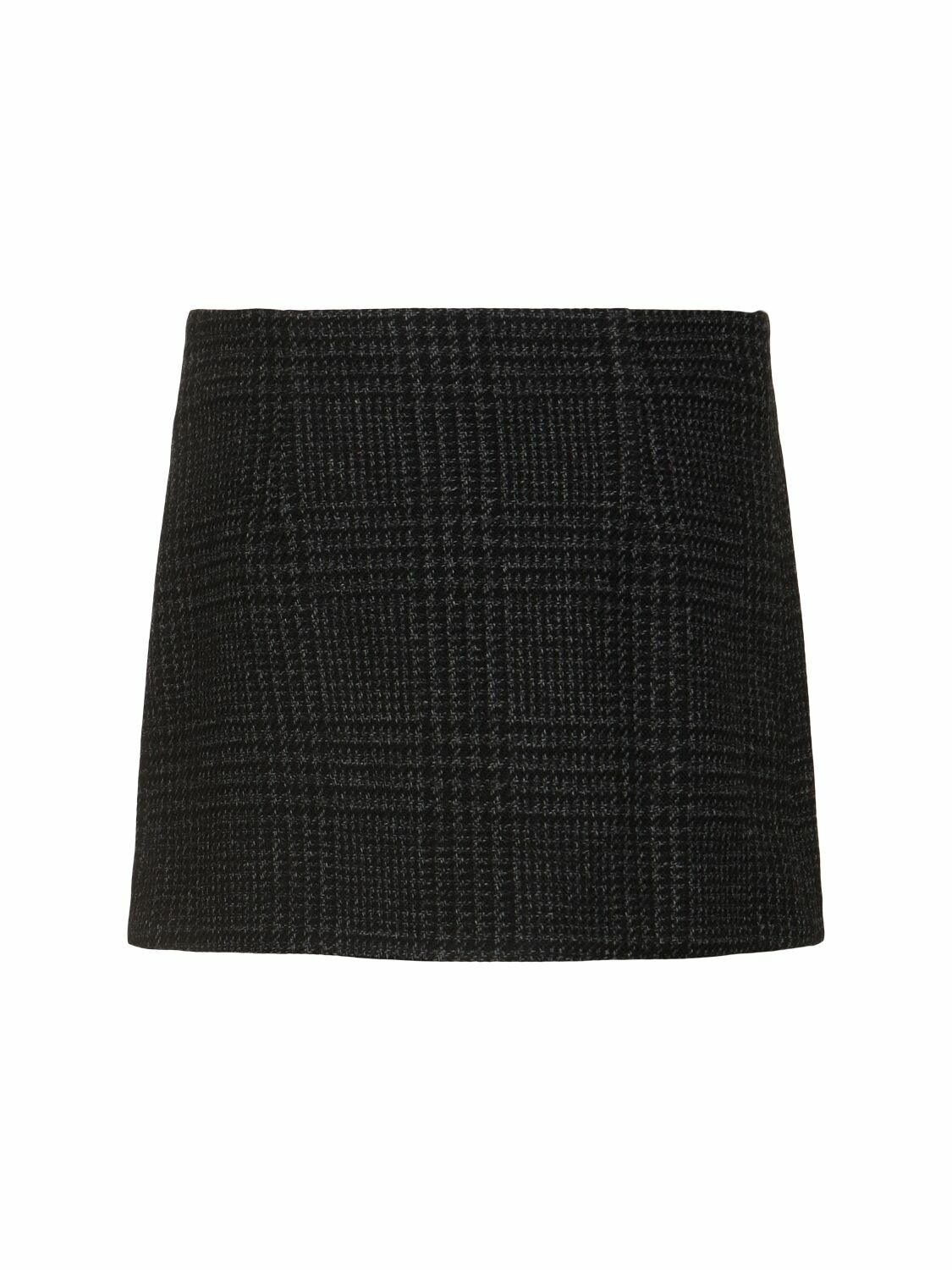 COPERNI Prince Of Wales Tailored Mini Skirt Coperni