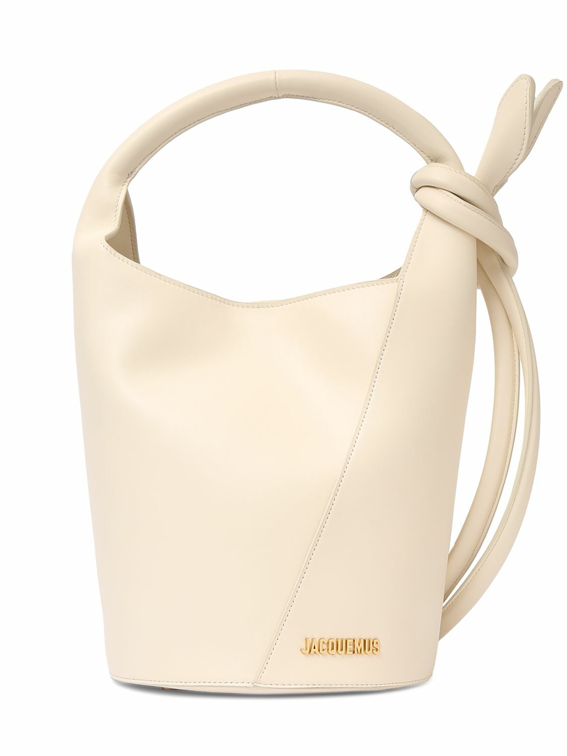 JACQUEMUS - Le Petit Tourni Leather Shoulder Bag Jacquemus