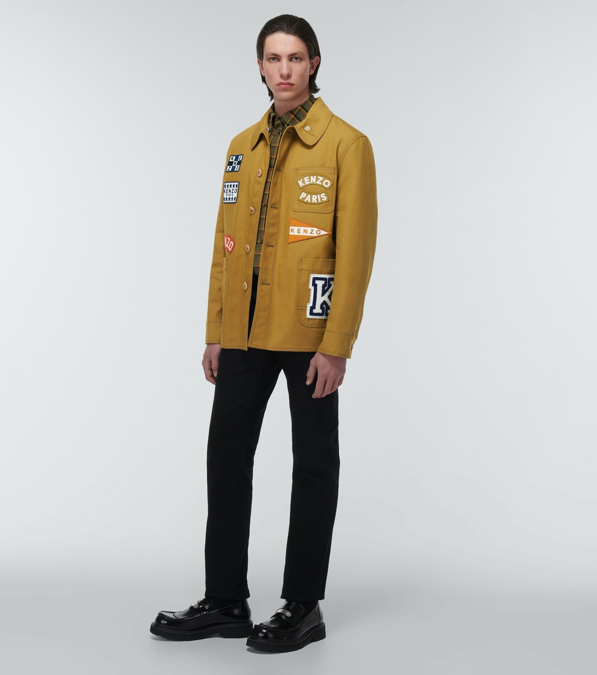 Kenzo - Embroidered cotton jacket Kenzo
