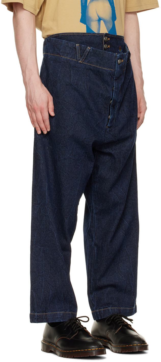 Vivienne Westwood Blue Alien Jeans Vivienne Westwood