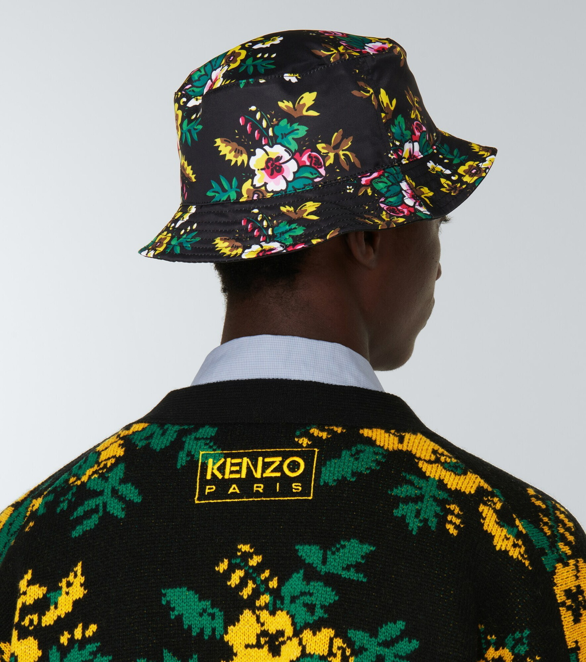 Kenzo - Floral satin bucket hat Kenzo