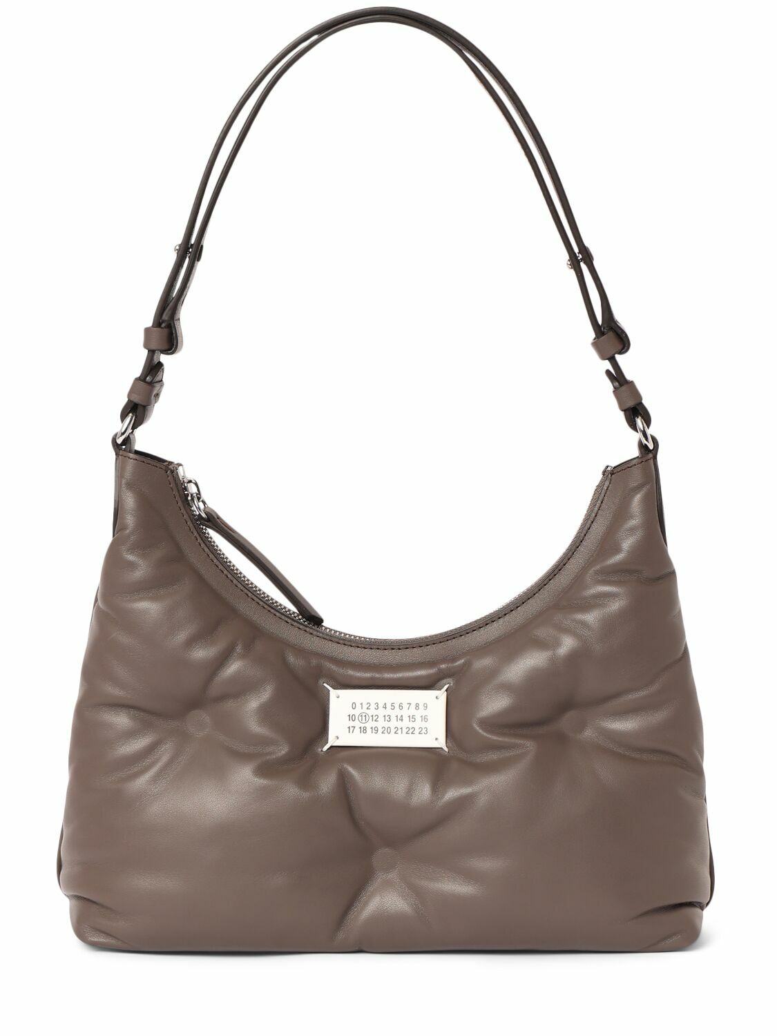 MAISON MARGIELA Small Glam Slam Hobo Quilted Leather Bag Maison Margiela