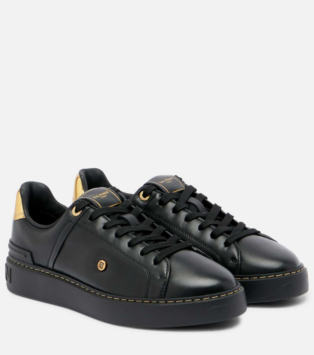 Balmain B-court leather sneakers Balmain