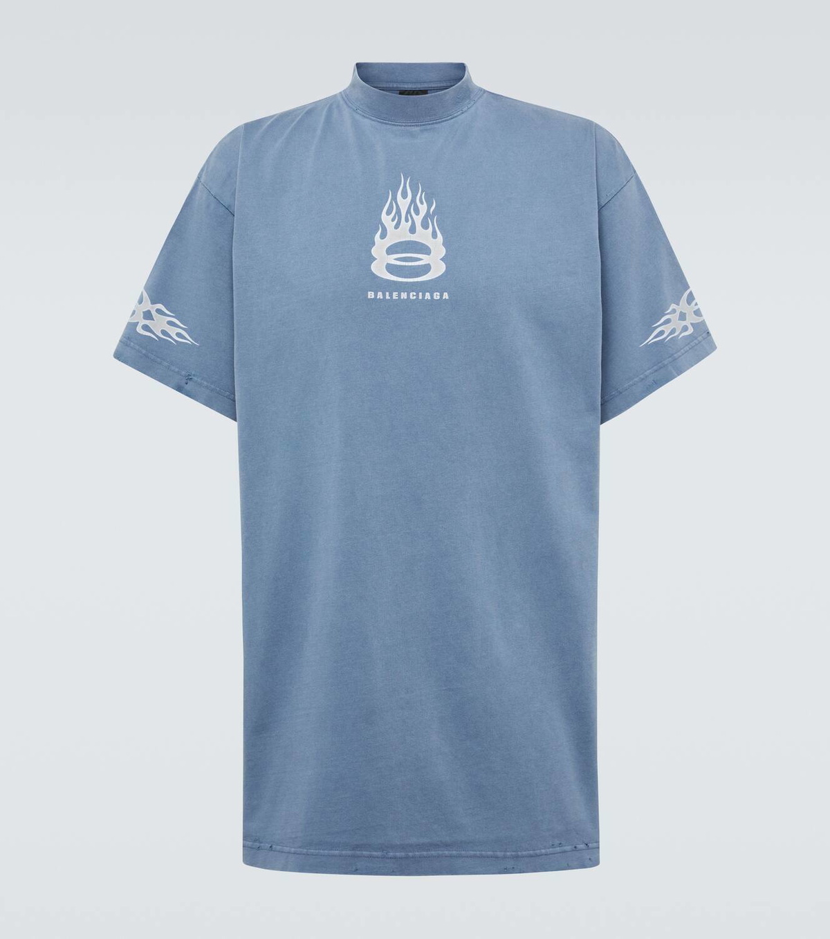 Balenciaga Burning Unity cotton jersey T-shirt Balenciaga