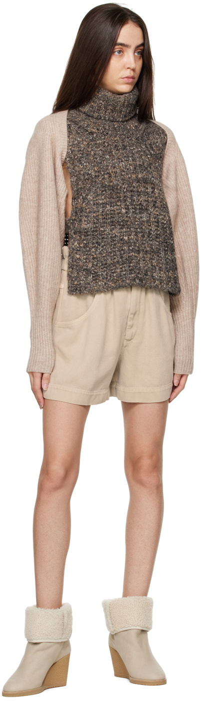 Isabel Marant Beige Bess Cardigan Isabel Marant