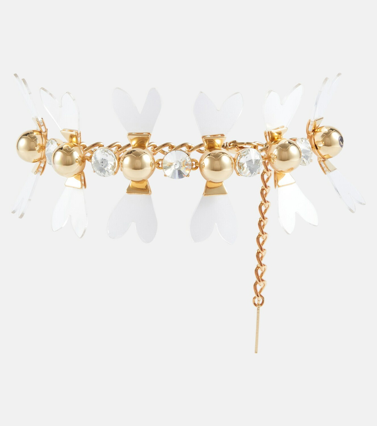 Area - Crystal-embellished choker AREA