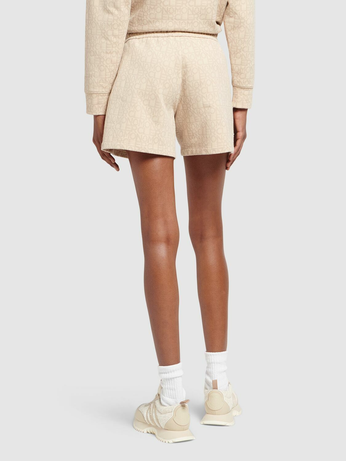 MONCLER Monogram Jacquard Shorts Moncler