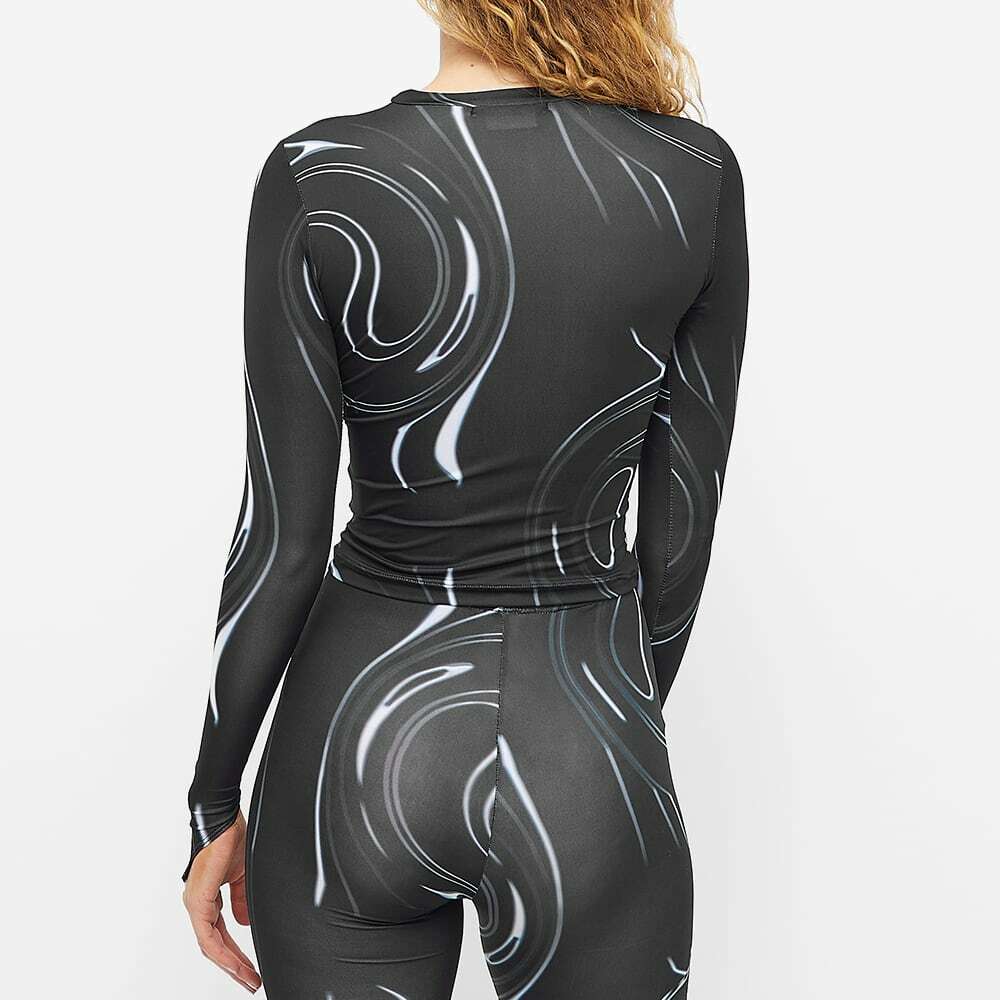 Maisie Wilen Women's Logo Body Shop Top in Aura Black Maisie Wilen
