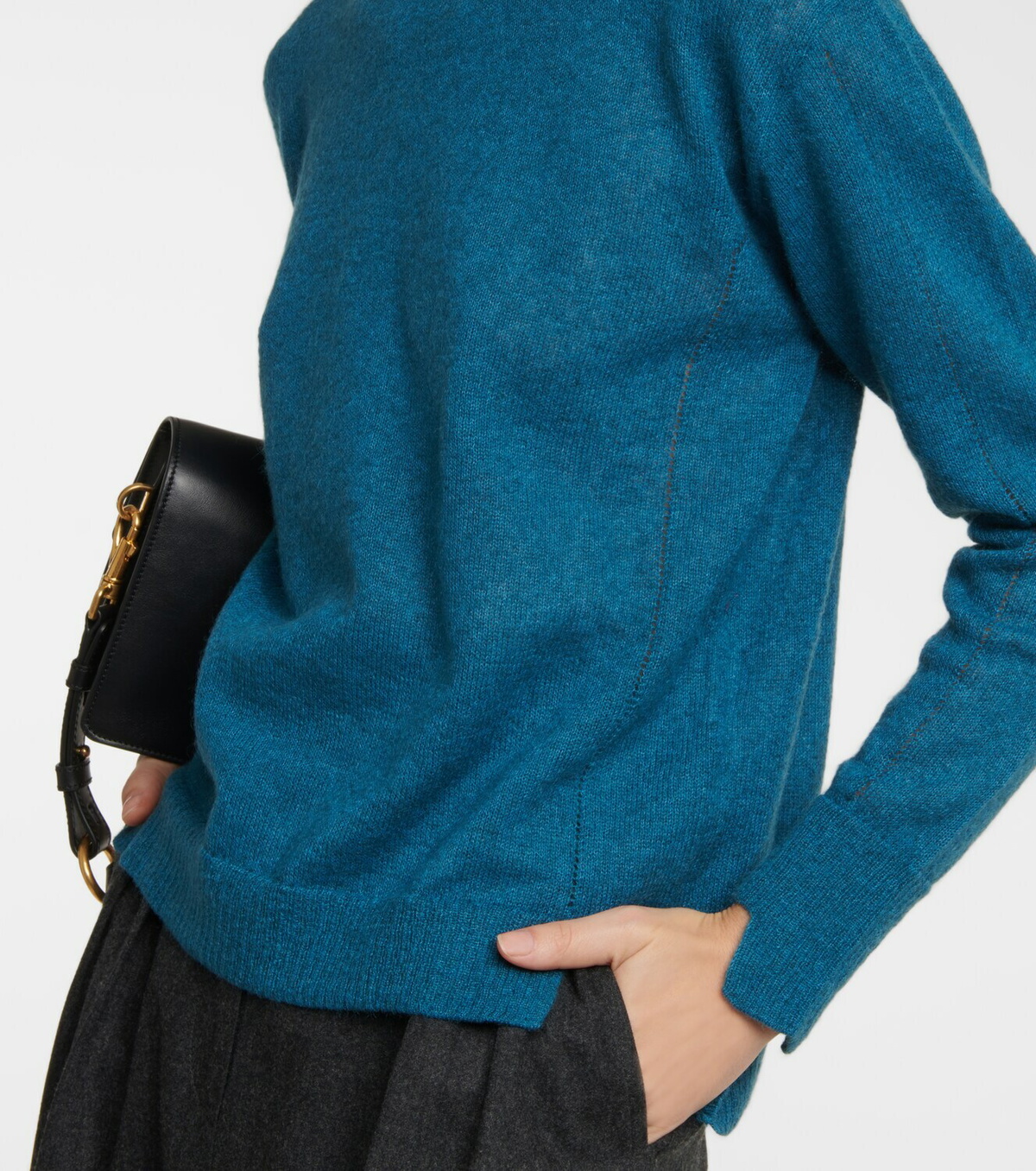 Max Mara - Fata cotton and mohair-blend sweater Max Mara
