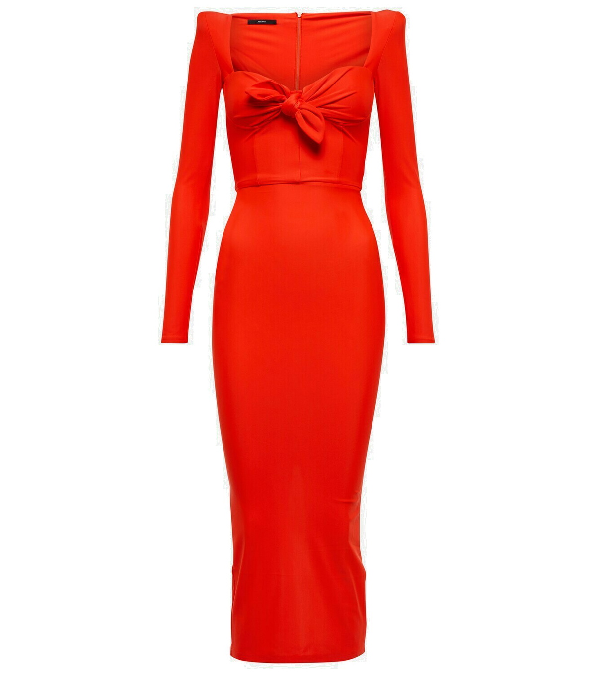 Alex Perry Kellan bow-embellished midi dress Alex Perry