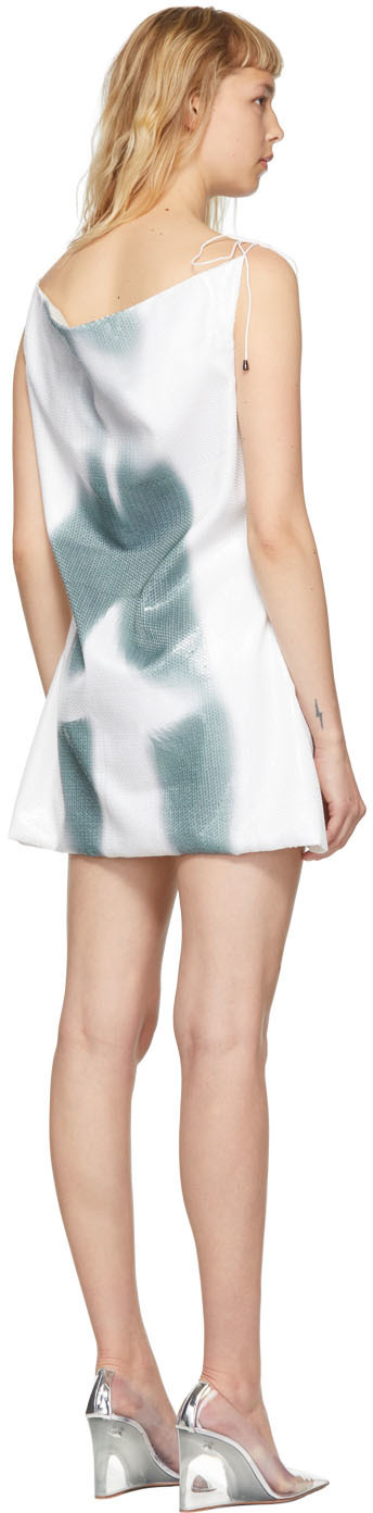 Sinead Gorey White Polyester Mini Dress Sinead Gorey